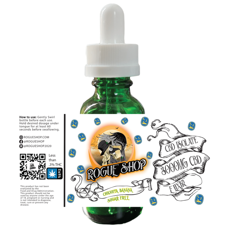 CBD Isolate Tinctures - Rogue Shop